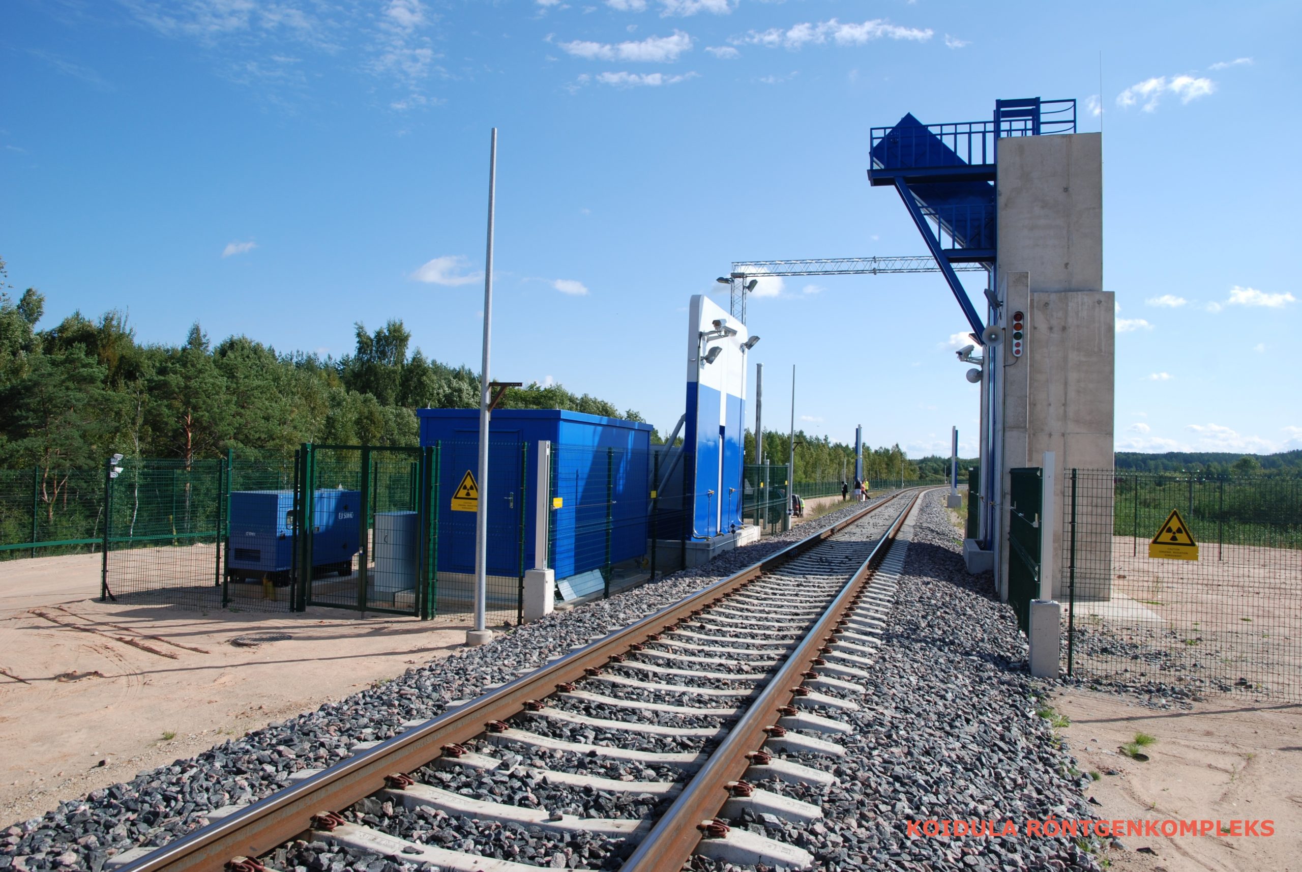 Koidula raudteepiirijaama röntgenkompleksi ehitus – Harju Ehitus