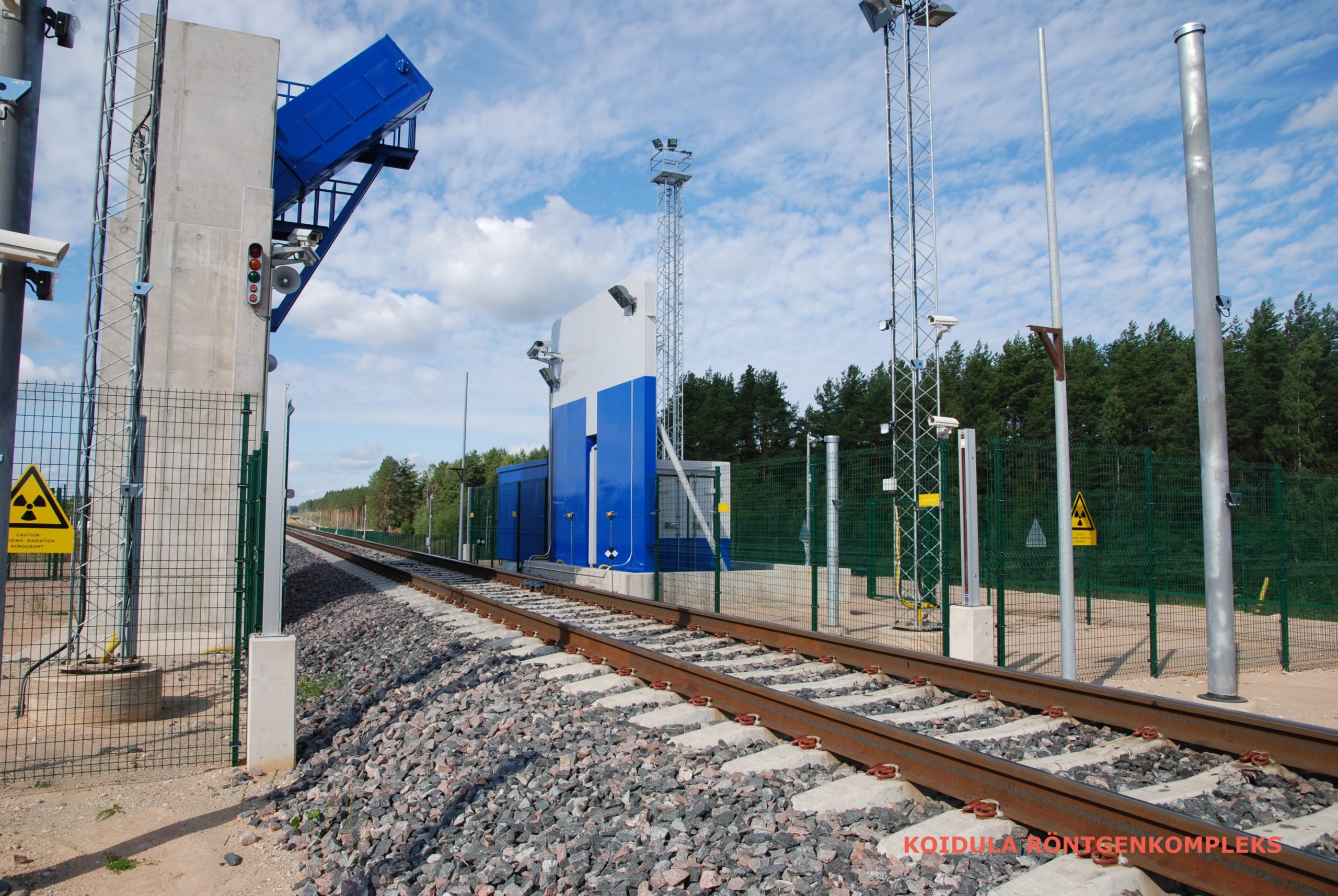 Koidula raudteepiirijaama röntgenkompleksi ehitus – Harju Ehitus